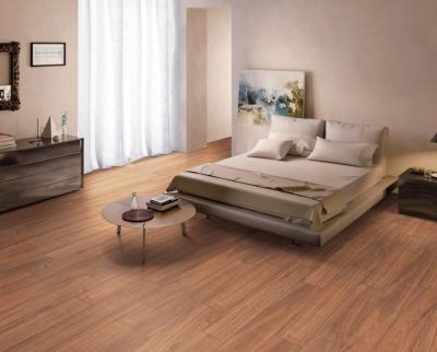 China Brown Wooden Porcelain Tiles 200x1200mm White Body AAA Grade for sale