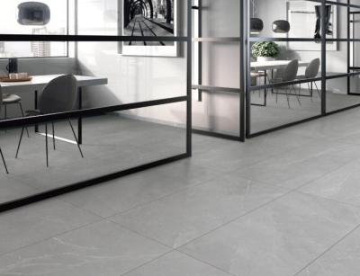 China 10mm Grey Anti Slip Porcelain Floor Tiles 600x600mm for sale
