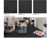 China Black Full Body Porcelain Tiles 600x1200mm 10mm Commercial Grade for sale
