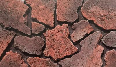 China AAA Grade Red Cement Cultured Stone Brick for Wall Decoration for sale