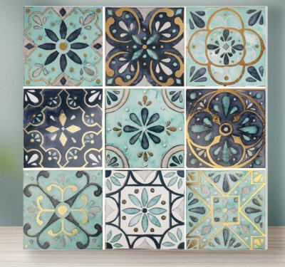 China AAA Grade Crystal Polished Tile 200x200mm Light Brown for sale