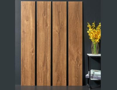 China AAA Grade Wooden Porcelain Tiles 250x1500mm Light Brown for sale