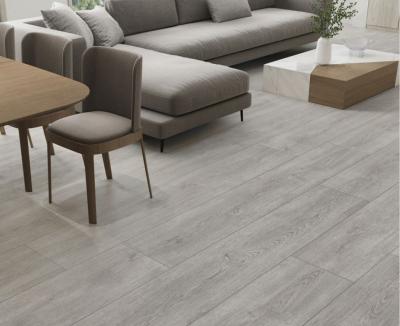 China Grey Wood Look Porcelain Tile 250x1500mm for Wall and Floor for sale