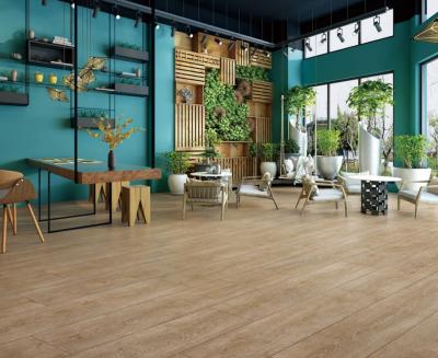 China 250x1500mm Wooden Porcelain Tiles Beige Cream Oak Tree Design for sale