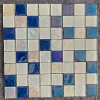 China Electroplated Glass Mosaic Tiles 300x300mm for Swimming Pools for sale