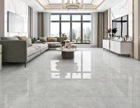China 800x800mm Antibacterial Polished Porcelain Floor Tile Grey Gold for sale