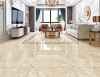 China 800x800mm Gold Line Polished Glazed Porcelain Floor Tiles 10mm for sale