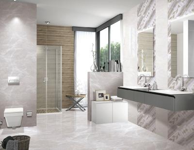 China 300x600mm Glossy Ceramic Bathroom Wall Tiles Modern Style for sale