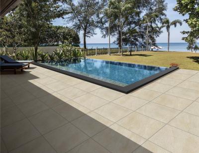 China Portugal Beige Anti-Slip Porcelain Pool Tiles 300x600mm for sale
