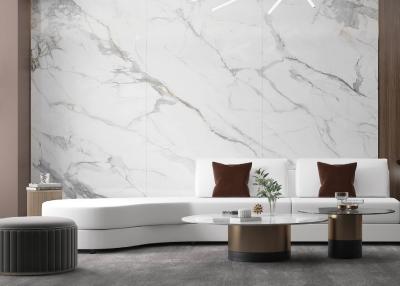 China White AAA Grade Sintered Stone Slab 1200x2700mm for sale