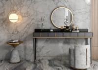 China White Clay Quartz Sintered Stone Slab 1200x2400mm for sale