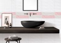 China 75x300mm Glossy Ceramic Wall Tiles for Bathroom Modern Design for sale