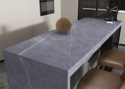 China Gray Full Body Sintered Stone Slab 800x2600mm AAA Grade for sale