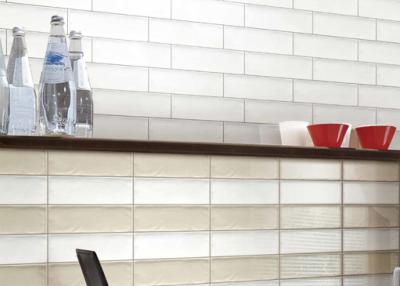 China Modern 3D Inkjet Glossy Ceramic Wall Tile 75x300mm Acid-Resistant for sale