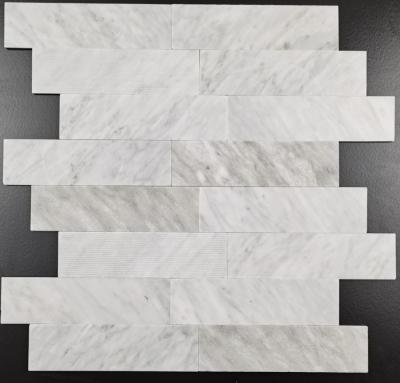 China AAA Grade 30x30cm Natural Stone Mosaic Wall Tiles for sale