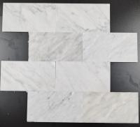 China White Marble Mosaic Tile 300x300mm Self-Adhesive Wall Decor for sale