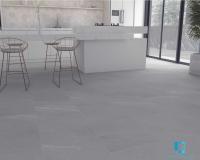 China Grey Marble SPC Vinyl Flooring 3.5mm Waterproof Interior Tile for sale