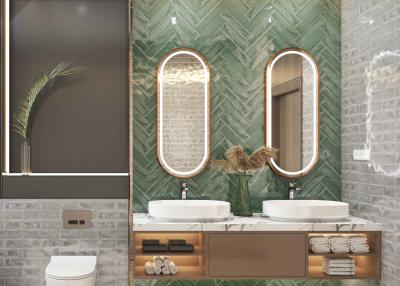 China 75x300mm Glazed Ceramic Subway Wall Tile for Interior Design for sale