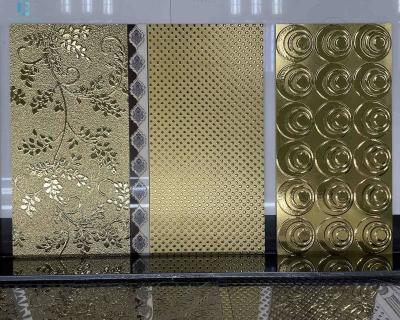 China 600x1200mm Gold Porcelain Floor and Wall Tiles AAA Grade for sale