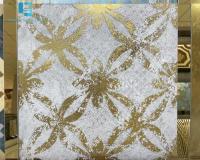 China 600x600mm High Gloss Gold Porcelain Floor Tiles AAA Grade for sale
