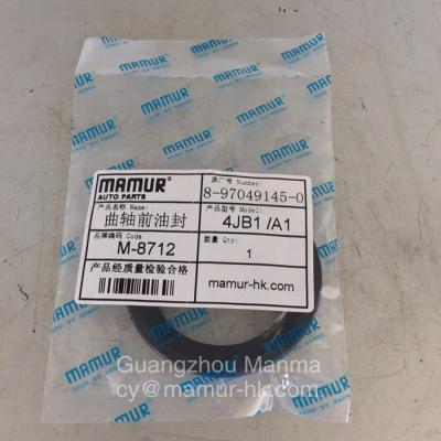 China MAMUR Crankshaft Oil Seal For ISUZU 4JB1 JMC 1030 JAC 4DA1 FOTON 8-97049145-0 for sale