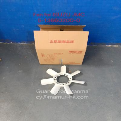 China 1308150BB ISUZU Engine Parts Fan For ISUZU 4JB1 JMC 1030 5-13660300-0 for sale