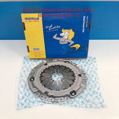 China MAMUR 250mm Clutch Cover for ISUZU 4JB1-T and JAC 4DA1 Truck Auto Part with OEM No. 8-97109246-0 for sale