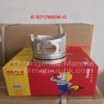 China 4JB1NA ISUZU Piston Truck Auto Part 8-97176606-0 for sale