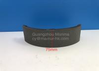 China 75mm Width Trailer Rear Brake Shoe For YUEJIN NJ3025 FOTON BJ1041 136-3501021A for sale