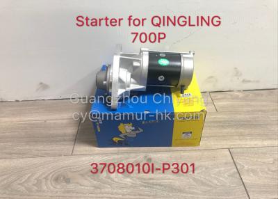 China QINGLING 700P Truck Auto Part MAMUR Starter Motor 3708010I P301 for sale