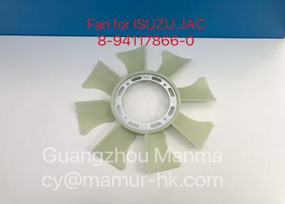 China Fan  ISUZU Engine Parts For TFR TFS 4JA1 JAC 4DA1 8-94117866-0 for sale