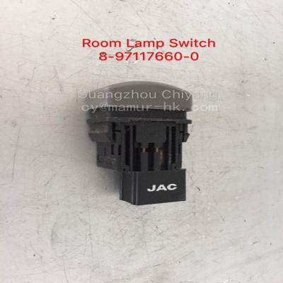 China Room Lamp Switch ISUZU Truck Parts For NKR NPR NHR JAC 8-97117660-0 for sale
