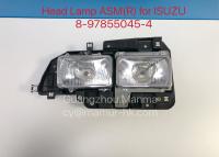China Head Lamp ASM ISUZU Truck Parts For NKR NPR NQR 8-97855045-4 for sale