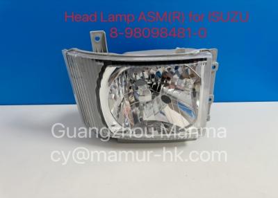 China Head Lamp ASM  ISUZU Chassis Parts For NPR GVR FVZ FVR FVM 8-98098481-0 for sale