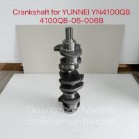 China MAMUR Crankshaft Truck Auto Part For YUNNEI YN4100QB 4100QB-05-006B for sale