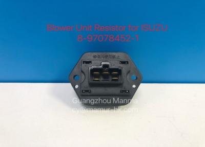 China Blower Unit Resistor ISUZU Chassis Parts For PICKUP TFR TFS 8-97078452-1 for sale
