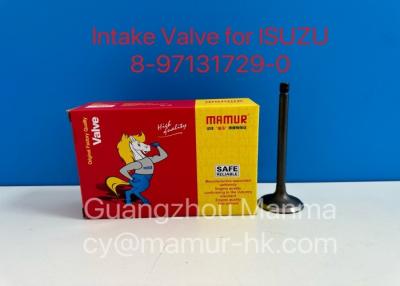 China Truck Parts MAMUR Intake Valve For ISUZU 4JH1 4JG2 4JA1 8-97131729-0 for sale