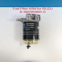 China Fuel Filter ASM For ISUZU NPR NQR 4HK1 8-98095960-0 ISUZU Engine Parts for sale