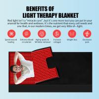 China Home LED Infrared Red Light Therapy Sauna Blanket Pad For Recovery 660nm 850nm for sale