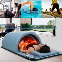 China Portable Slimming Germanium Stone Far Infrared Sauna Dome For Detox And Weight Loss for sale