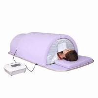 China Portable Far Infrared Heated Sauna Dome for Slimming Temperature 25-90 Celsius Degree for sale
