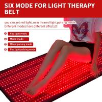 China Waterproof Large Size Body Red Light Therapy Sleeping Sauna Bag Mat with 660nm 850nm LEDs for sale