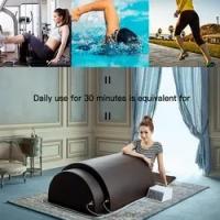 China Germanium Jade Stone Portable Infrared Sauna Dome Spa Capsule With 3 Heating Zones for sale