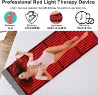 China 630nm 850nm Infrared Red Light Therapy Blanket for Fat Loss in Waterproof Home Sauna for sale