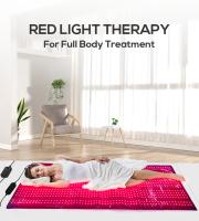 China Full Body Red Infrared Led Light Therapy Mat Sleeping Bag 90W OEM for sale