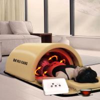 China Home Spa Personal Red Light Infrared Sauna Dome Therapy Bed Portable 180x80 for sale