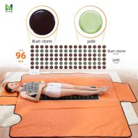 China Jade Tourmaline Stone Far Infrared Sauna Blanket Body Bag 110V Customised for sale