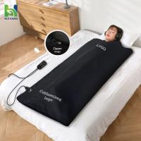 China Pemf Detox Far Infrared Sauna Blanket Therapy FIR Zipper 110V for sale