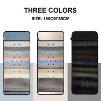 China Blue Amethyst Far Infrared Heating Mat PEMF Mattress 80*190/ Customized Size for sale