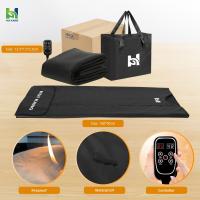 China Fir Sauna Blanket Original Slimming Suit Celulite Far Infrared Bed Blanket 600w US Plug for sale